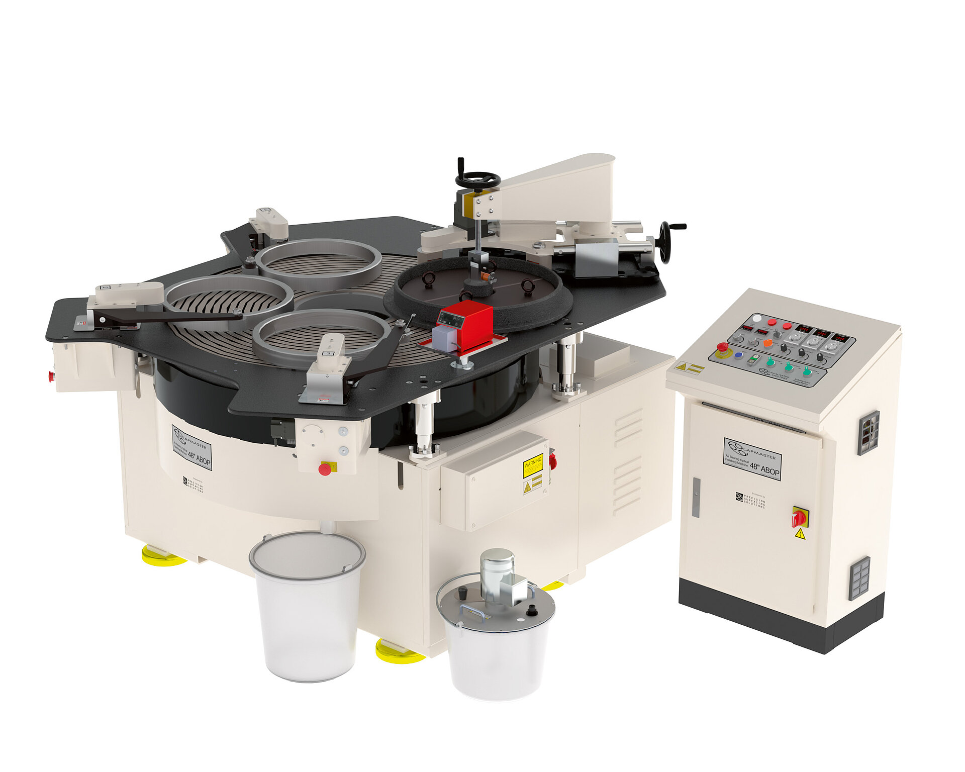 Model 48 Air Bearing Optical Polishing Machine: Lapmaster Wolters